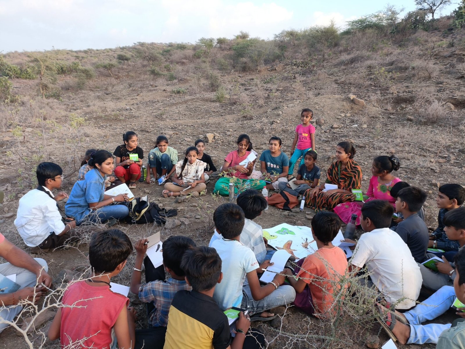 Nature journaling on World Environment Day 2024